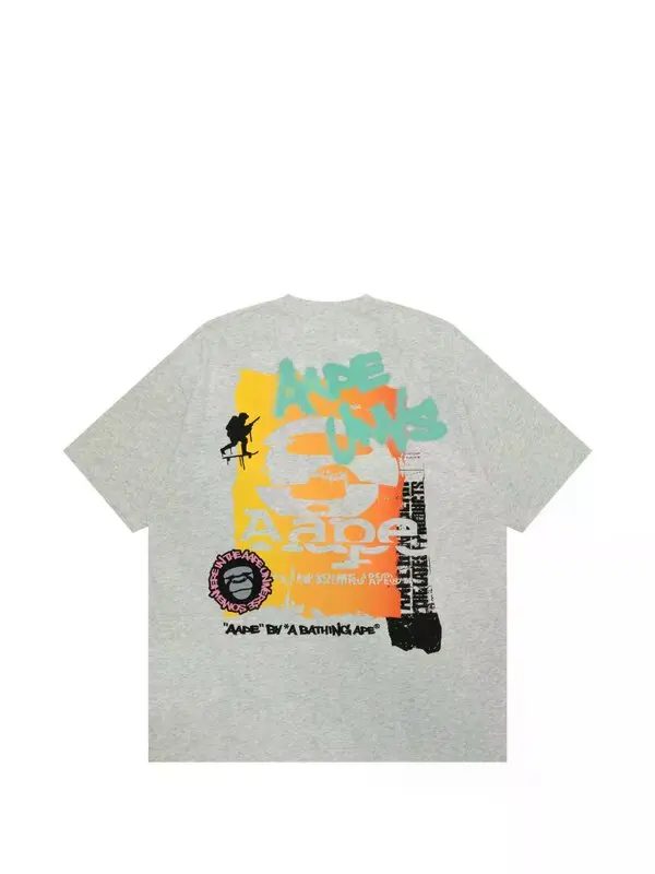 AAPE BY *A BATHING APE Aape Graphic Print T-shirt