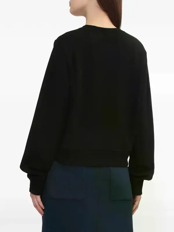 A BATHING APE Cropped Logo Sweatshirt