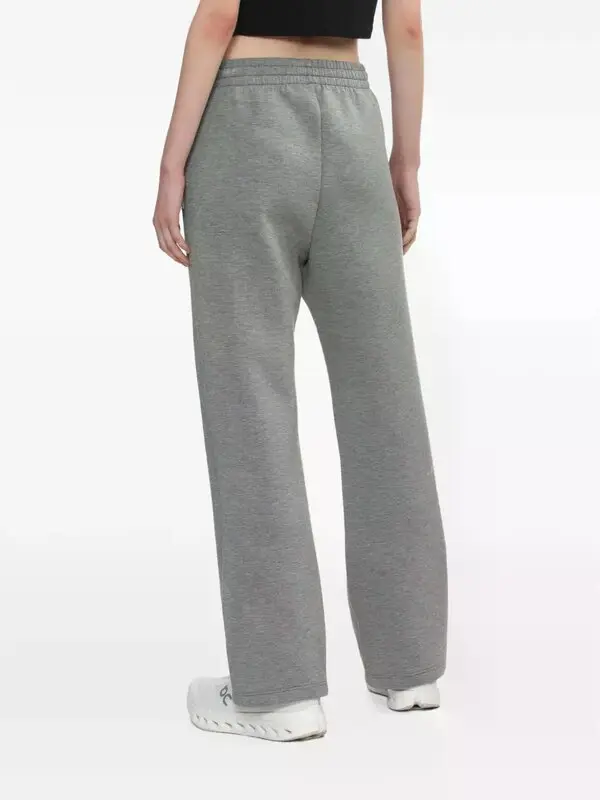 A BATHING APE Logo Patch Straight Leg Trousers