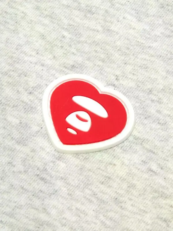 AAPE BY *A BATHING APE Aape Logo Appliqué T-shirt - Grey