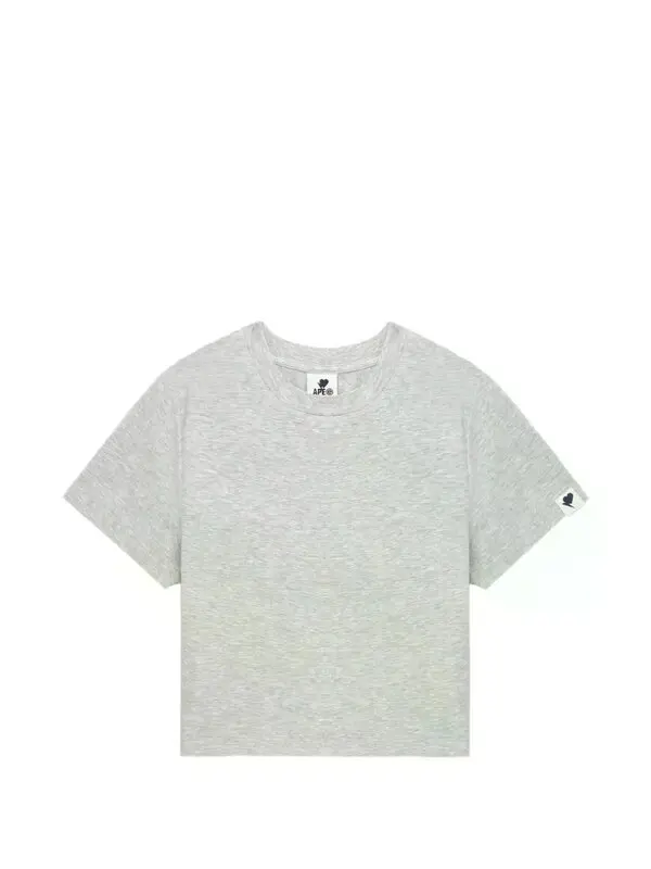 A BATHING APE Cropped T-shirt - Grey