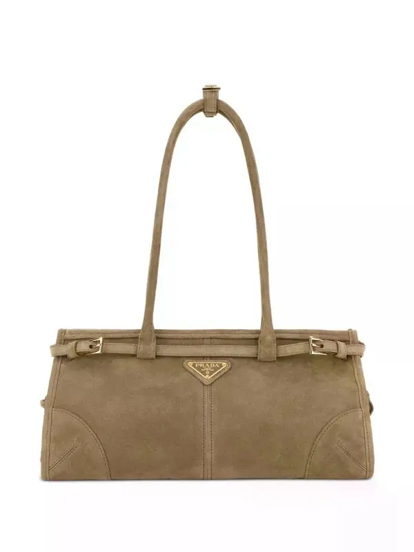 Prada Medium Bonnie Shoulder Bag - Neutrals