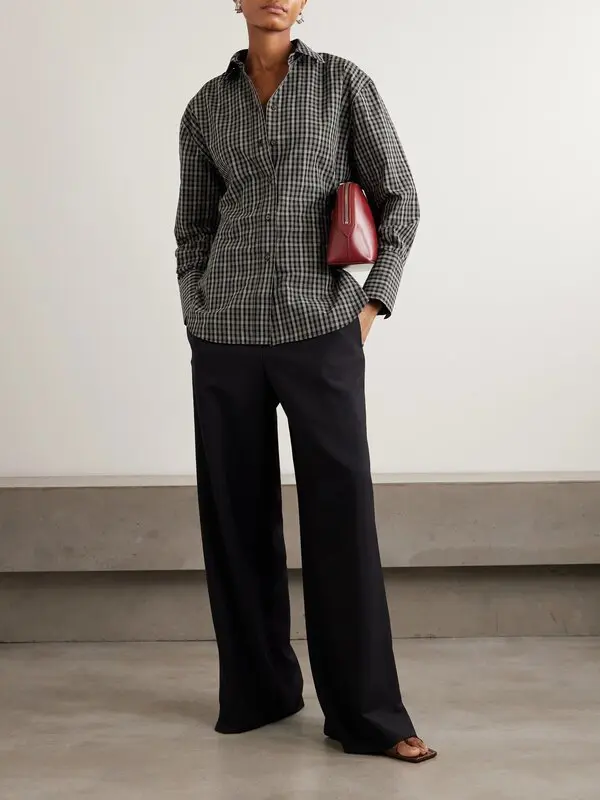 RÓHE Checked Cotton-poplin Shirt - Multi