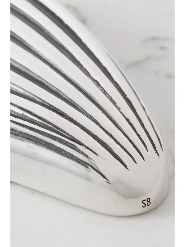 SOPHIE BUHAI Net Sustain Coquille Hand Mirror