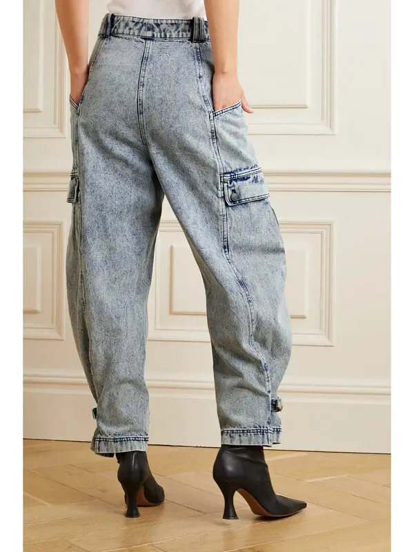 3.1 Phillip Lim High-rise Tapered Cargo Jeans