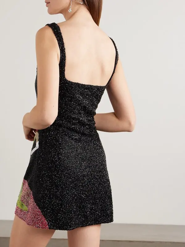 CLIO PEPPIATT Embellished Mini Dress