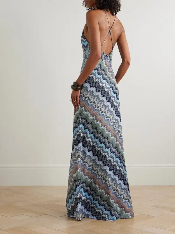Missoni Crochet-knit Maxi Dress