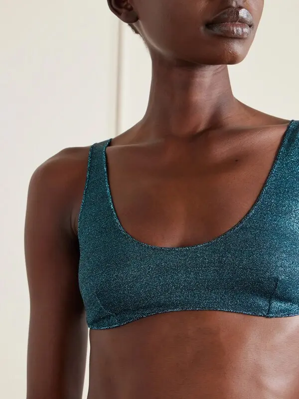 Oseree Lumière Sporty Metallic Bikini