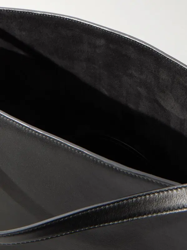 Alaïa Hip' Leather Bucket Bag - Black