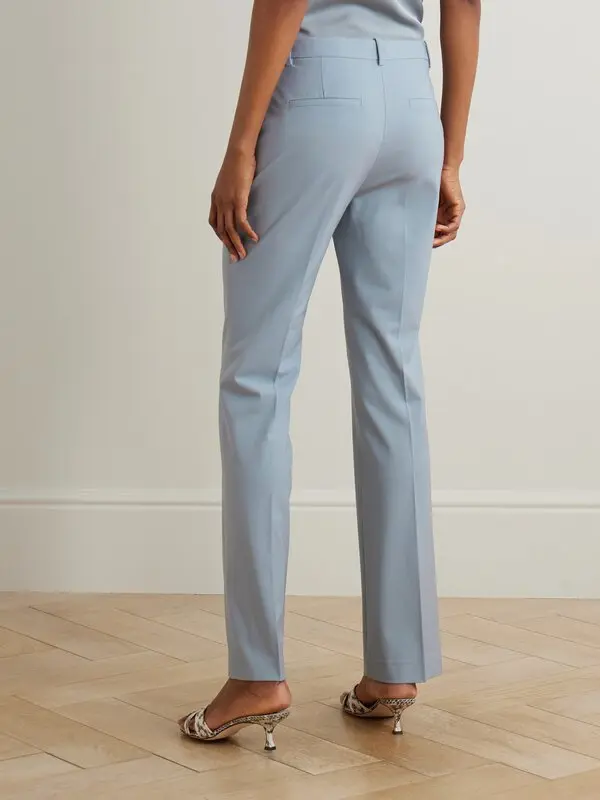 Theory Wool-blend Straight-leg Tailored Trousers