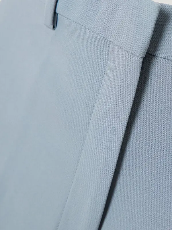 Theory Wool-blend Straight-leg Tailored Trousers