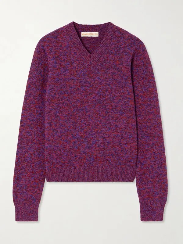 Daughter Sligo' V-neck Wool Sweater - Multi