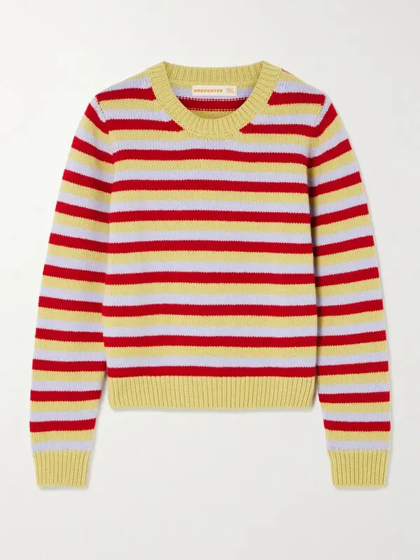 Daughter Rosha Striped Wool Sweater - Multi