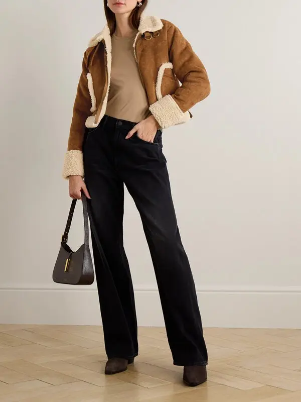 MOTHER The Dodger Sneak Mid-rise Straight-leg Jeans - Black
