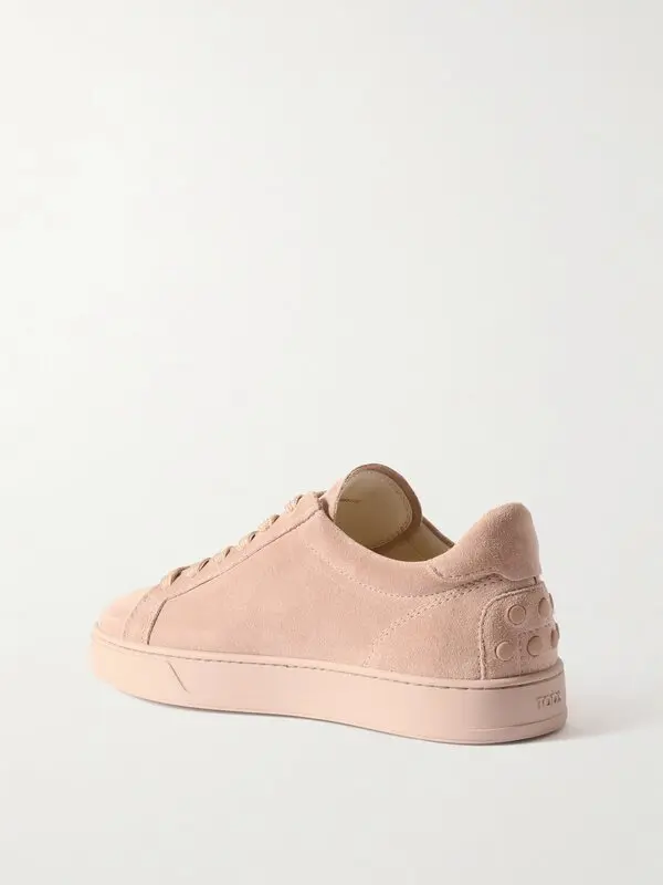 TOD'S Cassetta Suede Sneakers - Neutrals