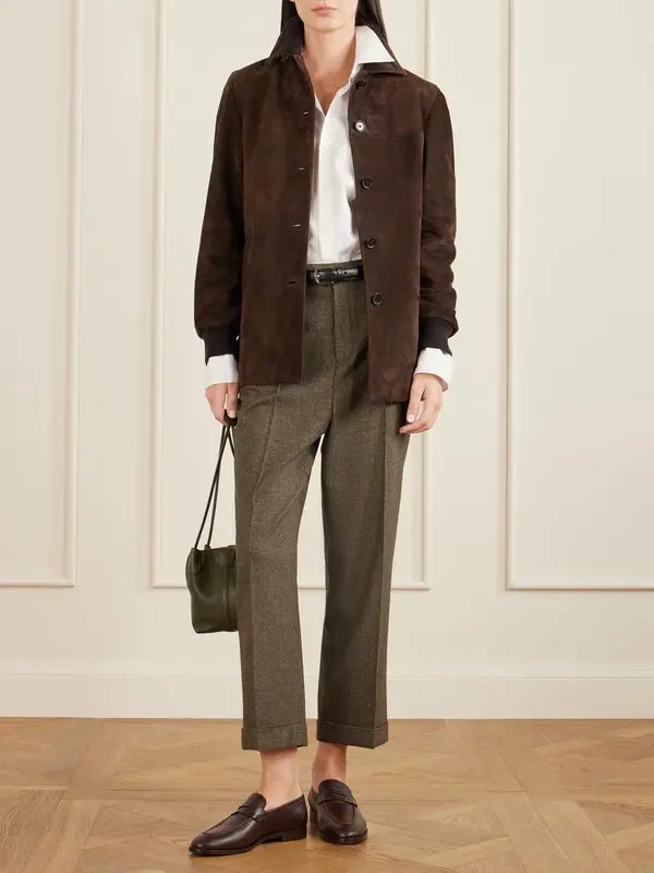 Loro Piana Maremma Suede Jacket