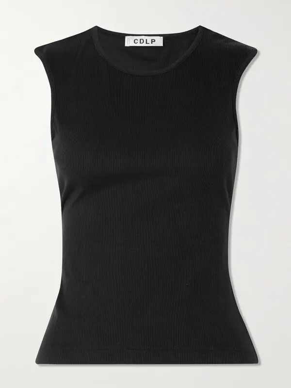 CDLP Ribbed Tencel™ Lyocell-blend Jersey Tank Top