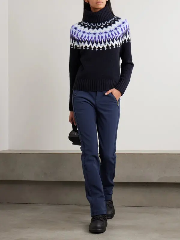 Bogner Hazel Appliquéd Ski Pants - Blue