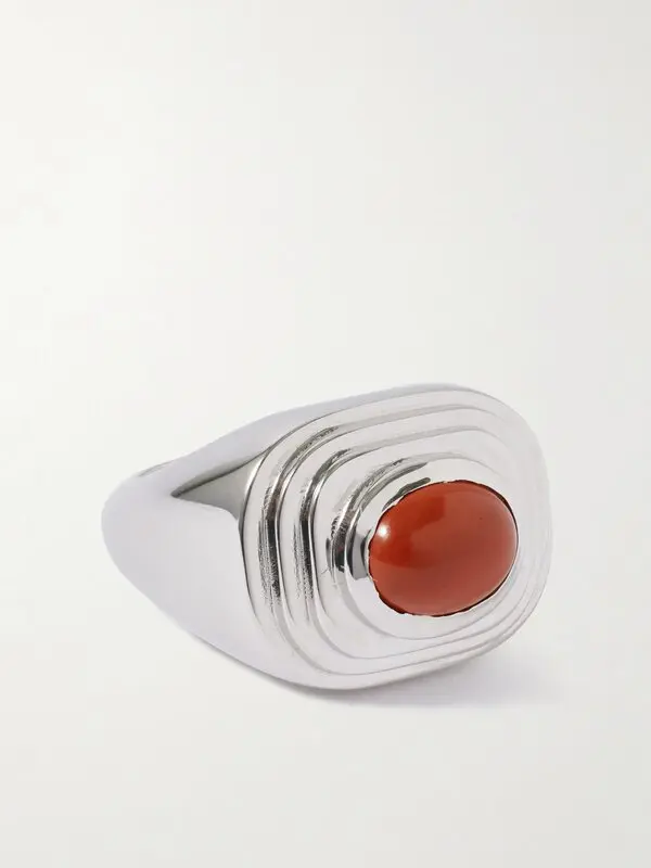 Le Sundial The Deco Jasper Ring
