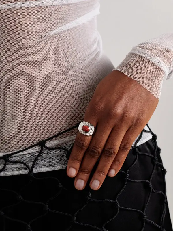Le Sundial The Deco Jasper Ring