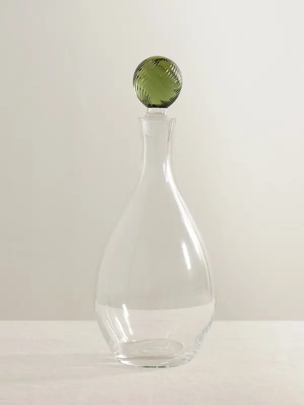 CABANA Demetra Large Glass Bottle - Neutrals