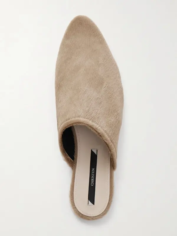 CHRISTEN Elipse Pony Hair Slides