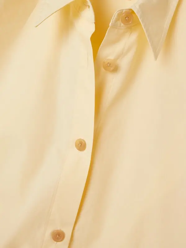 Khaite Goya Cotton-poplin Shirt
