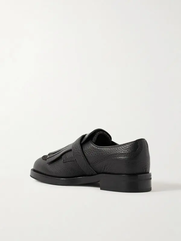 Church's Piper Fringed Textured-leather Brogues