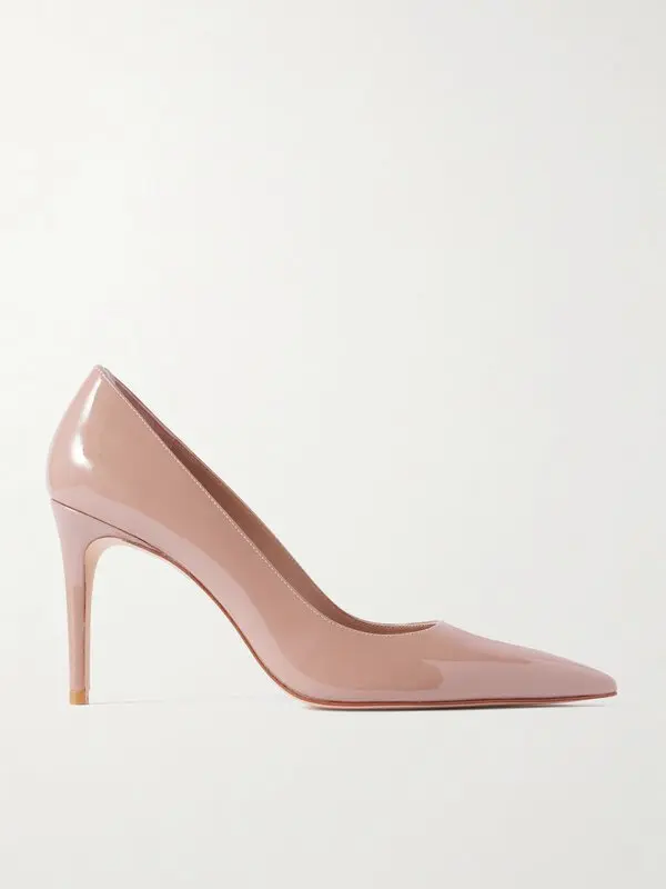 STUART WEITZMAN Power Patent-leather Pumps