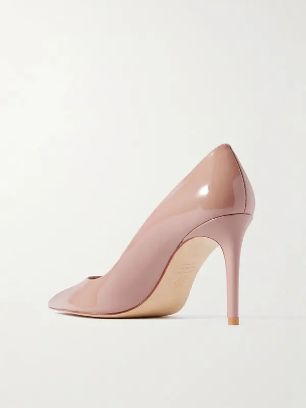 STUART WEITZMAN Power Patent-leather Pumps