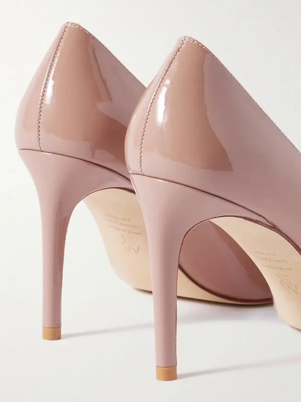 STUART WEITZMAN Power Patent-leather Pumps