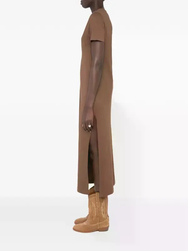 Zadig&Voltaire Midi Raja Dress With Wings Brooch