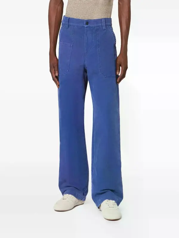 MARANT Albo Patch-pocket Trousers - Blue