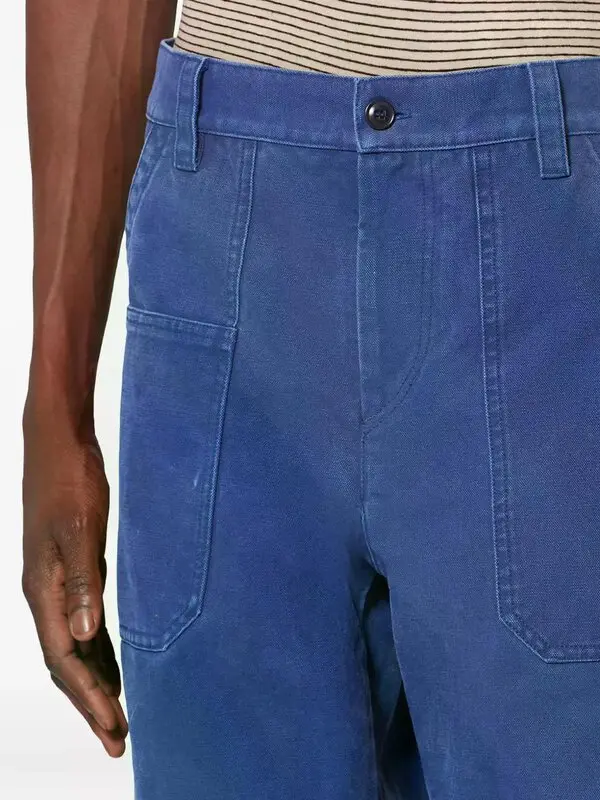 MARANT Albo Patch-pocket Trousers - Blue