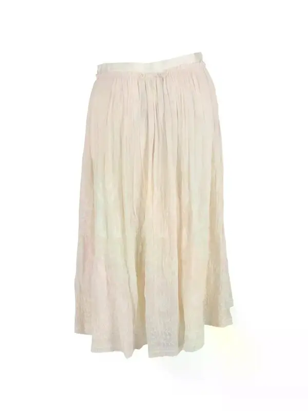 Vanessa Bruno Embroidered Midi Skirt