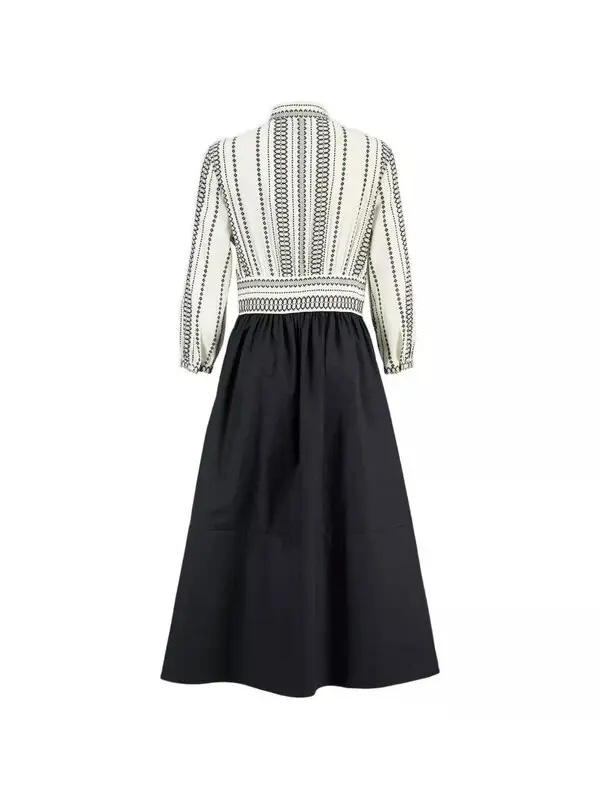 Zeus+dione Long-sleeve Shirt Dress - Black