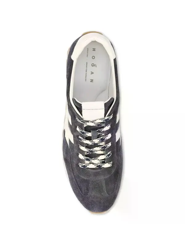 Hogan H-detail Lace-up Sneakers