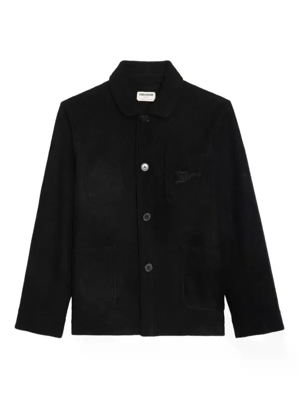 Zadig&Voltaire Logo-embroidered Jacket