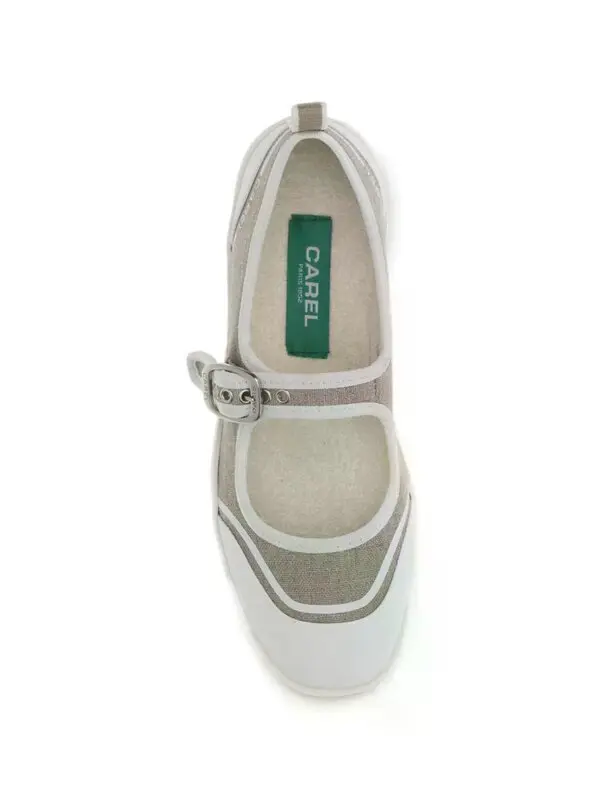 CAREL Costa Buckled Ballet Flats - Neutrals