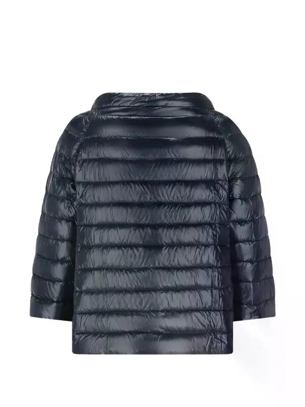 Herno Padded Jacket With Button Fastening - Blue