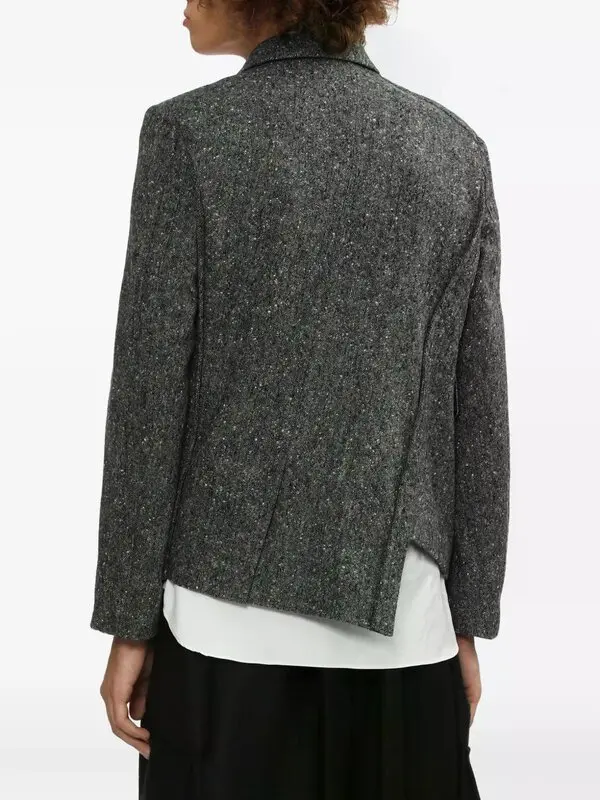 Comme Des Garçons Button Flap-pocket Blazer