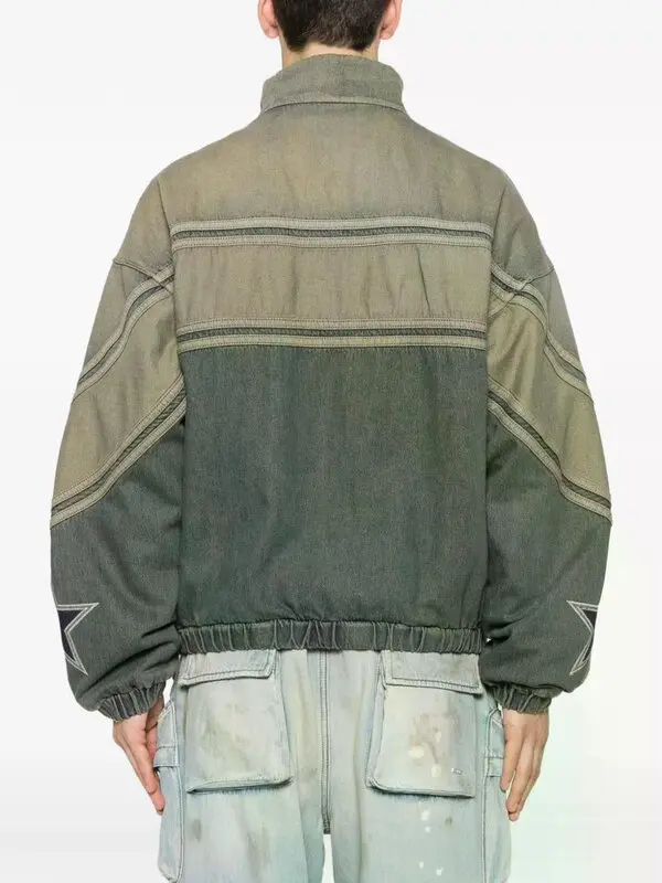 Amiri Sport Denim Track Jacket