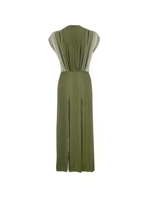 Zeus+dione Selene V-neck Midi Dress