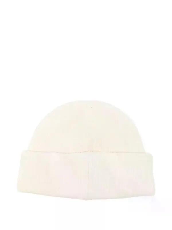 Stone Island Compass Logo-patch Beanie Hat