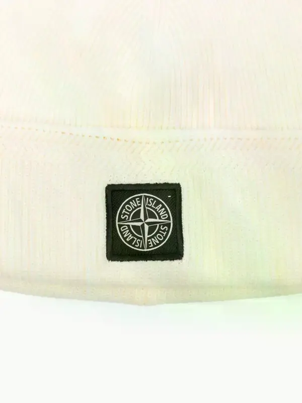 Stone Island Compass Logo-patch Beanie Hat