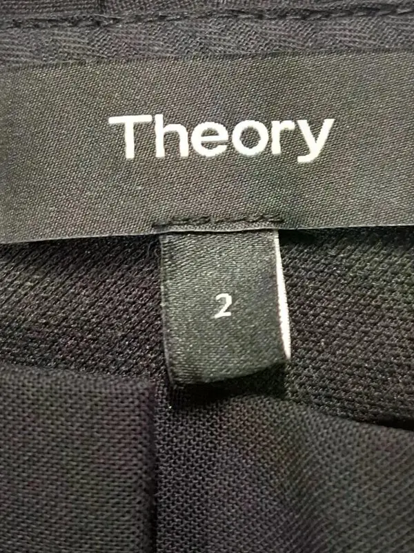 Theory Wide-leg Wool Trousers