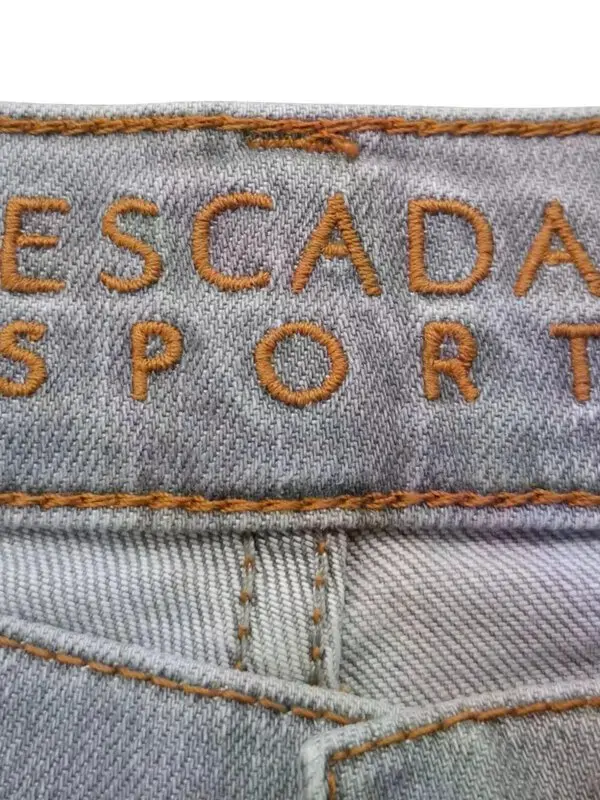 Escada Cotton Straight-leg Jeans