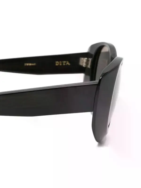 Dita Cat Eye Frame Sunglasses - Black