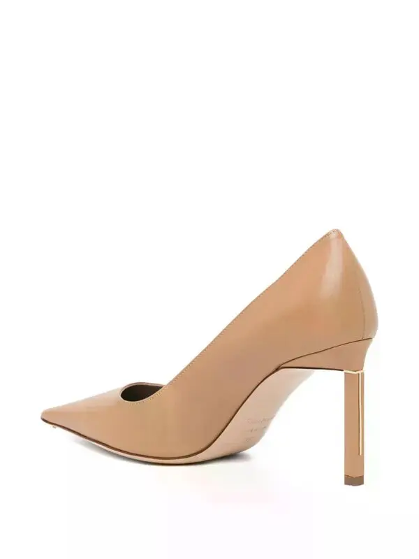 TOM FORD 105mm Leather Pointed Toe Pumps