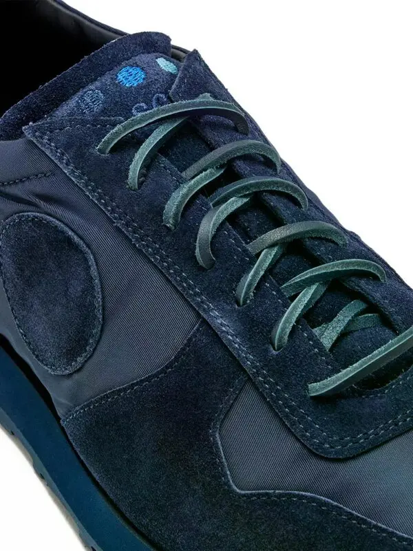 BLU SCARPA Panelled Lace-up Sneakers